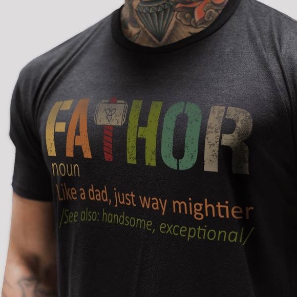 Shirts | Fathor Father Dad Tshirt Perfect For Fathers Day | Poshmark